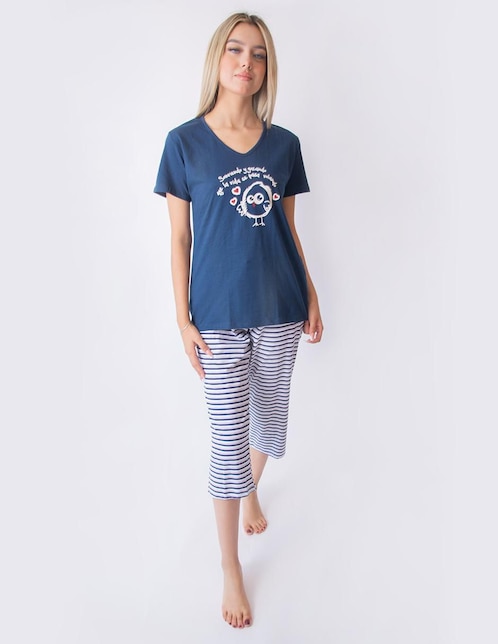 Conjunto pijama Twins para mujer 1